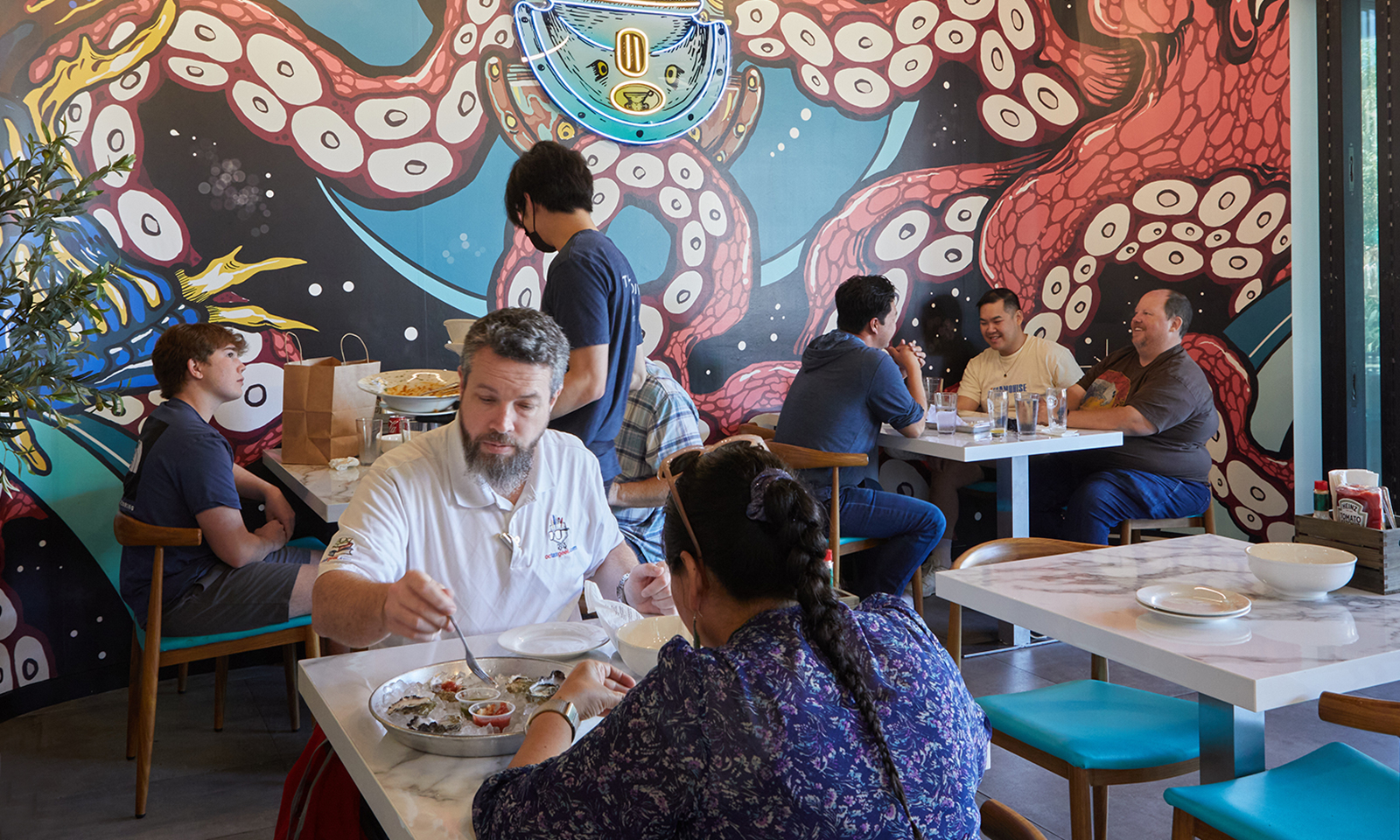 Your choice: fresh oysters or steam-kettle cooking - Irvine Community ...
